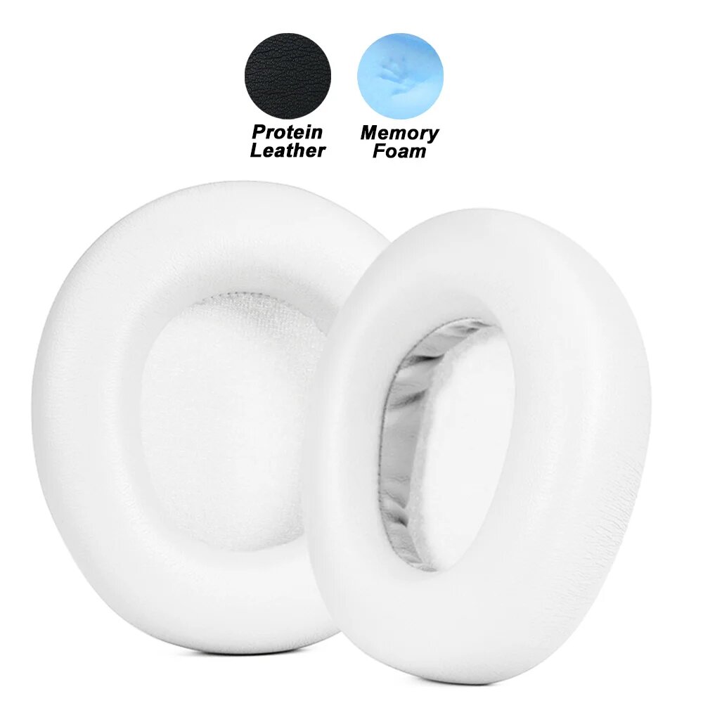 Амбушюры OME OH MY EAR для SteelSeries Arctis Nova Pro Wireless черные Leather White