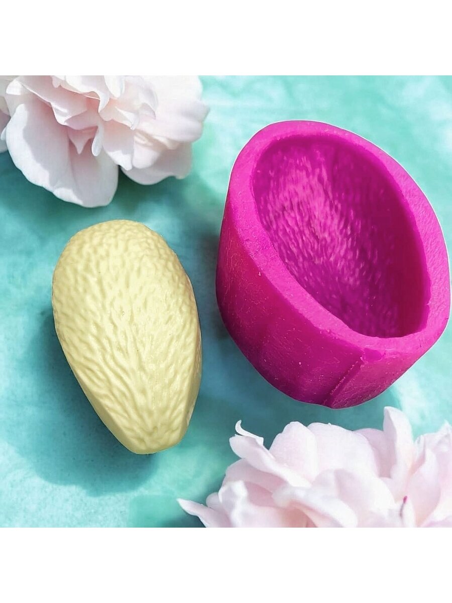 Молд пластиковый+вайнер силиконовый НП-6 лепесток пиона 7,6х4см