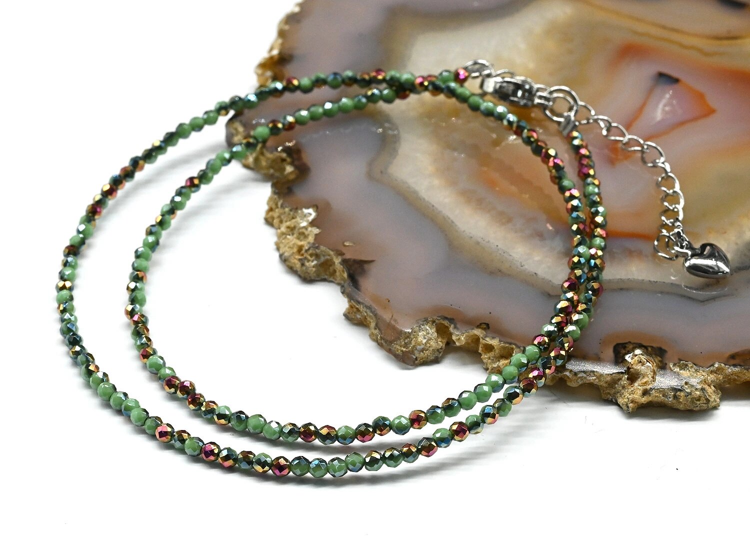 Чокер, циркон