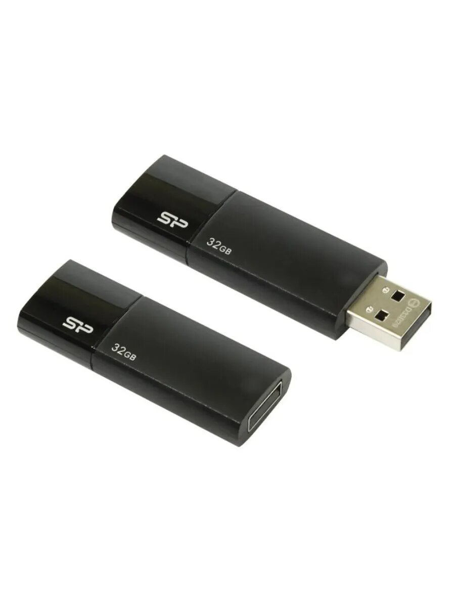32 ГБ Ultima U05 SP032GBUF2U05V1K черный USB 2.0 A
