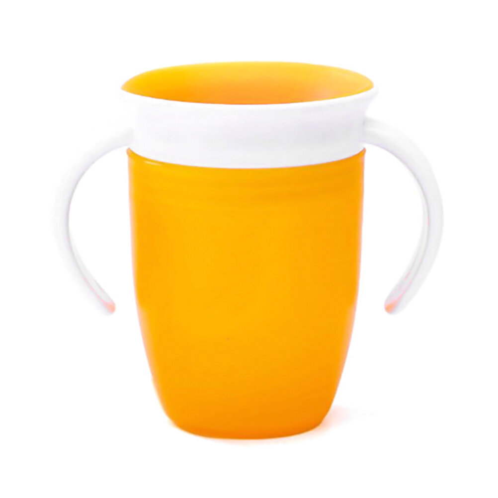 240ml Miracle 360 Degree Trainer Cup No Spill with Two Handles for Infant Baby