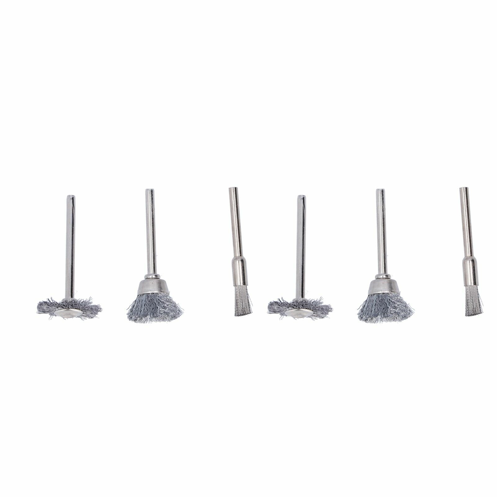 60 шт. стальные проволочные колеса, набор металлических шлифовальных кистей, аксессуары для вращающегося инструмента