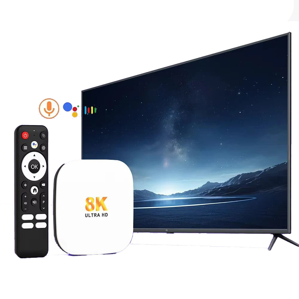 ТВ-приставка на Android 14 Max M2 Plus Smart TV Box с поддержкой 2.4G/5G WiFi6 и поддержкой 8K HDR-видео на Android TV Set Top Box