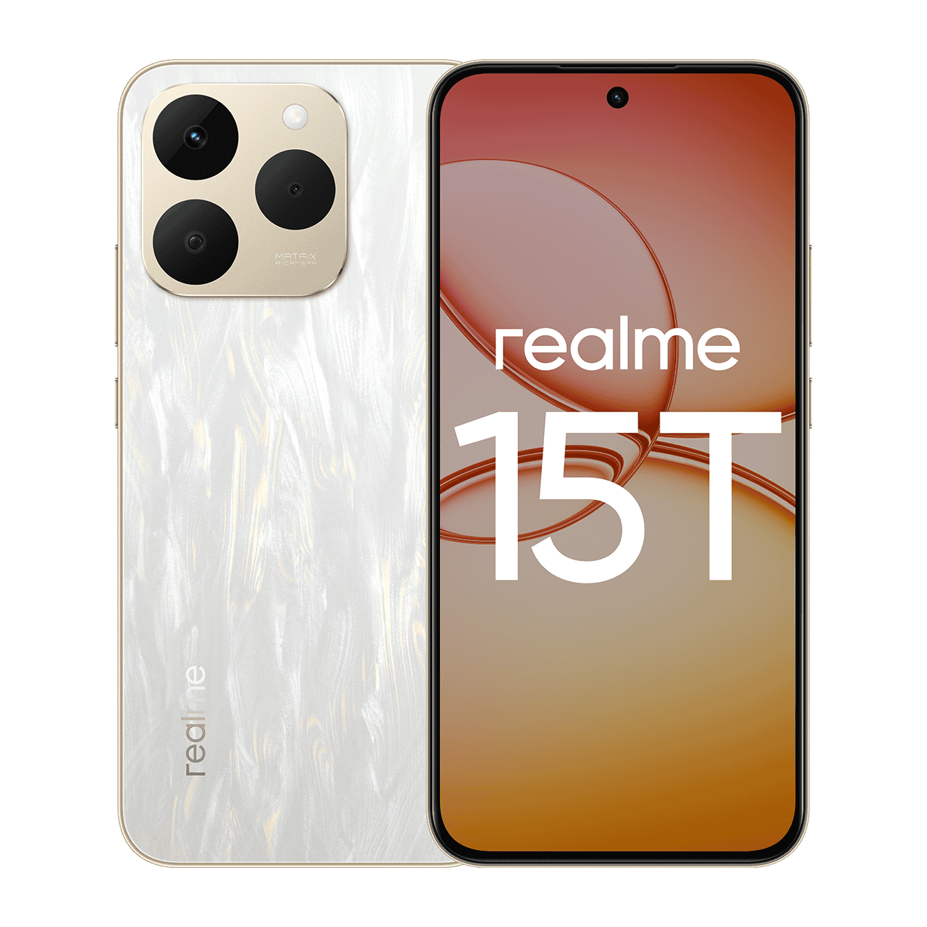 Смартфон Realme 15T, 5G, 8/128 ГБ, RU, Dual nano SIM, Белый
