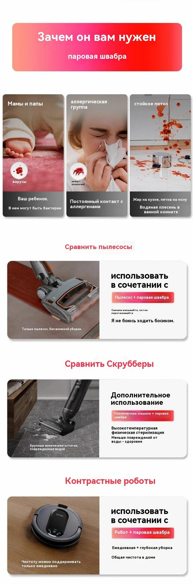 Паровая швабра — фото 1