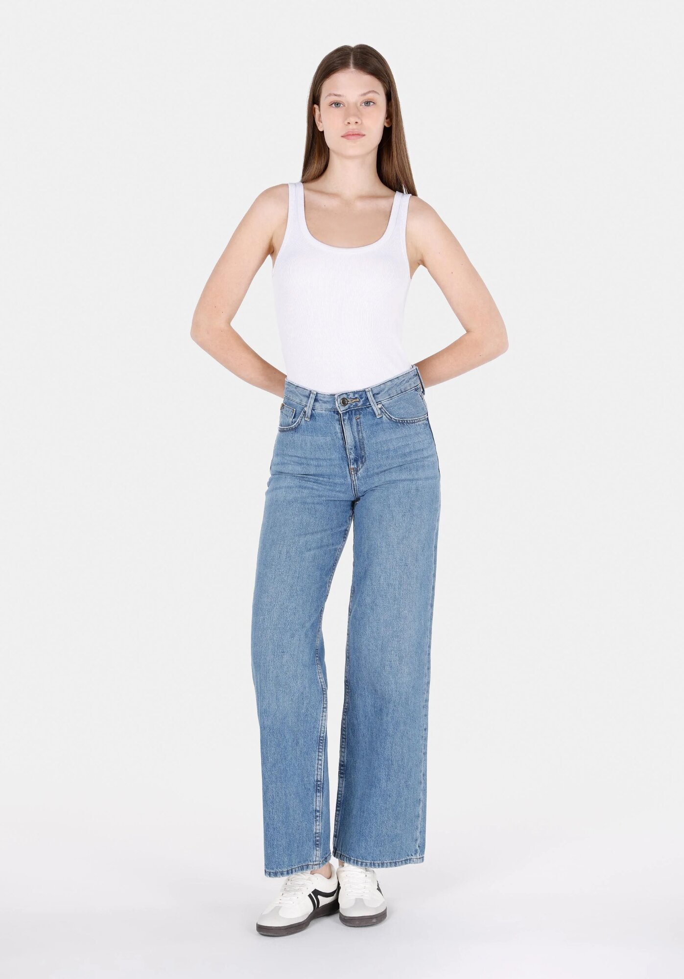 Джинсы широкие 970 BERRY Regular Fit 