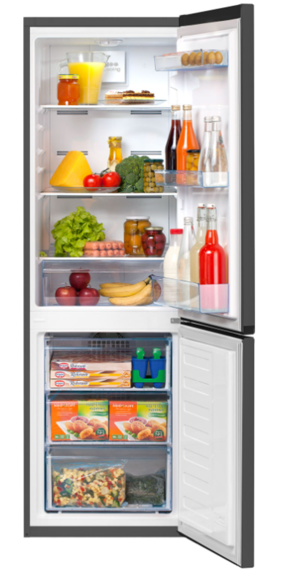 Холодильник Beko B1RCNK272G, электронное управление, класс энергопотребления A+, двухкамерный