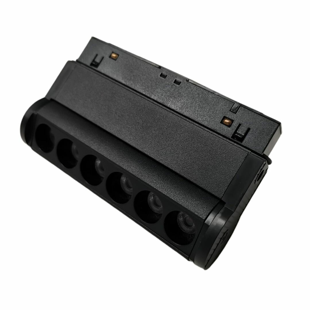 Трековый светильник Wertmark Technical Gudja W33xL120xH70 мм LED цвет черный, арт. WTG. O20.607.40.06