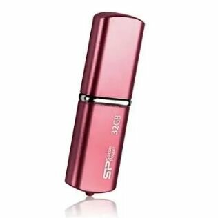 Память USB Flash 32 ГБ Silicon Power LuxMini 720 (SP032GBUF2720V1H) - колпачок, металл, USB 2.0