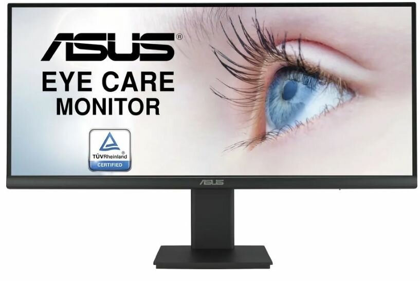 29" Монитор ASUS VP299CL (90LM07H0-B01170) черный - 2560x1080@75Гц, IPS, 1 мс, 1000:1, 350 Кд/м, 178/178, HDMI, Display Port, VGA (D-SUB), AMD FreeSync