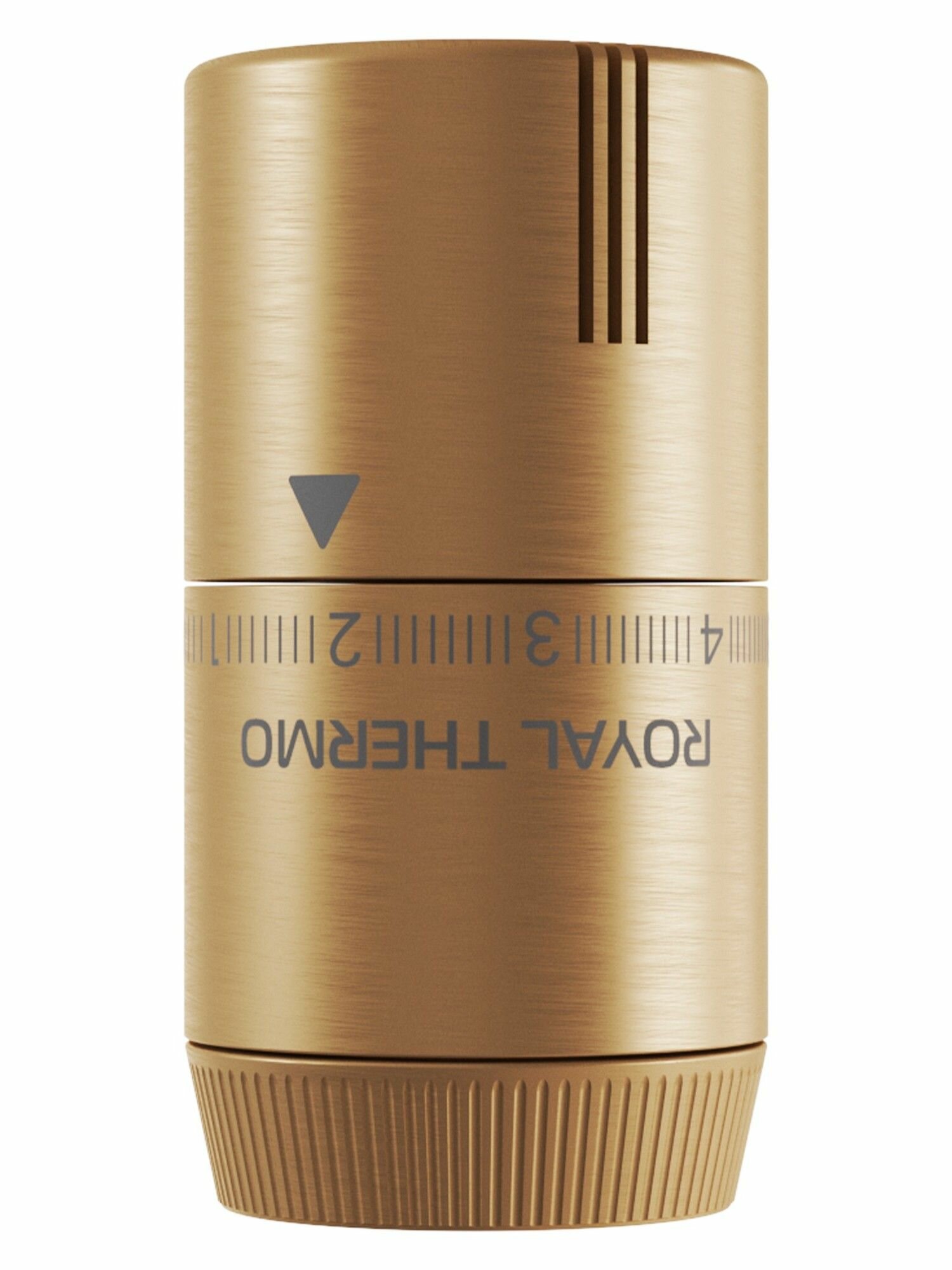 Термоголовка жидкостная Royal THERMO Design М30х1,5 золото матовый (RATHDN13015GM)