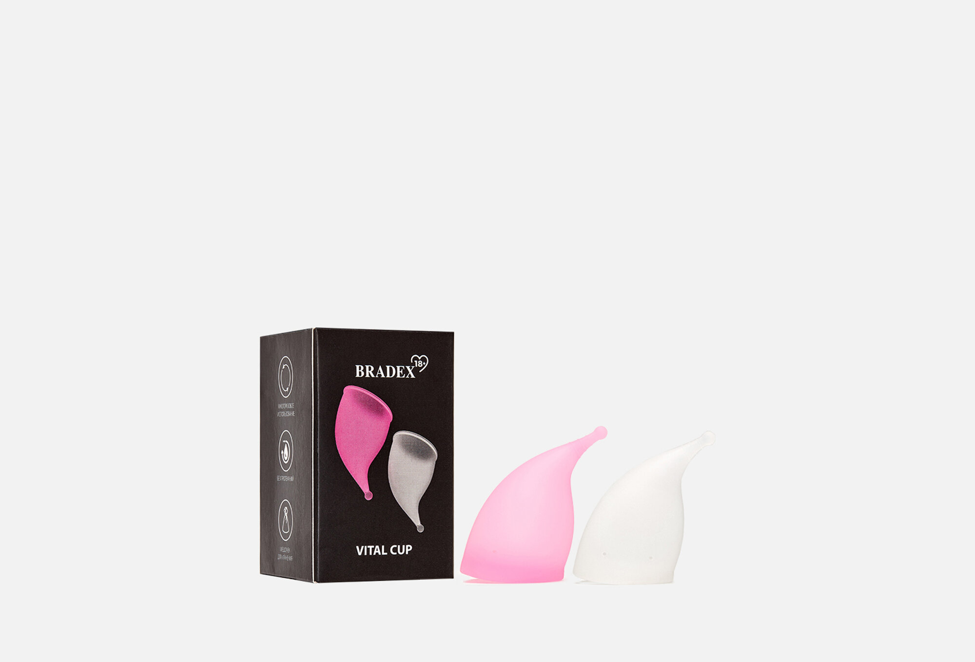 Набор менструальных чаш BRADEX Vital Cup