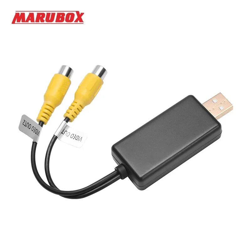 Адаптер видеовыхода USB - CVBS (RCA), Адаптеры для реализации функции видеовыхода на любой внешний экран или потолочный монитор