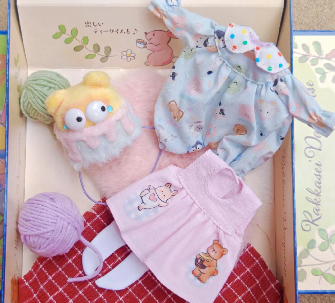 KARY MO керамическая кукла OB11 clothes 1