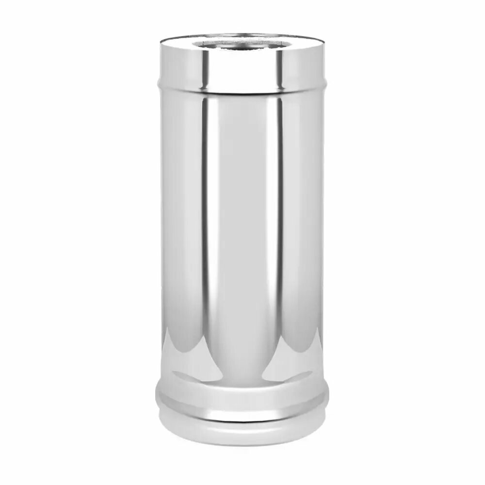 Сэндвич-труба везувий KERALUX, L-0,25м, D115х200 мм(AISI 430 1,0мм/0,5мм)