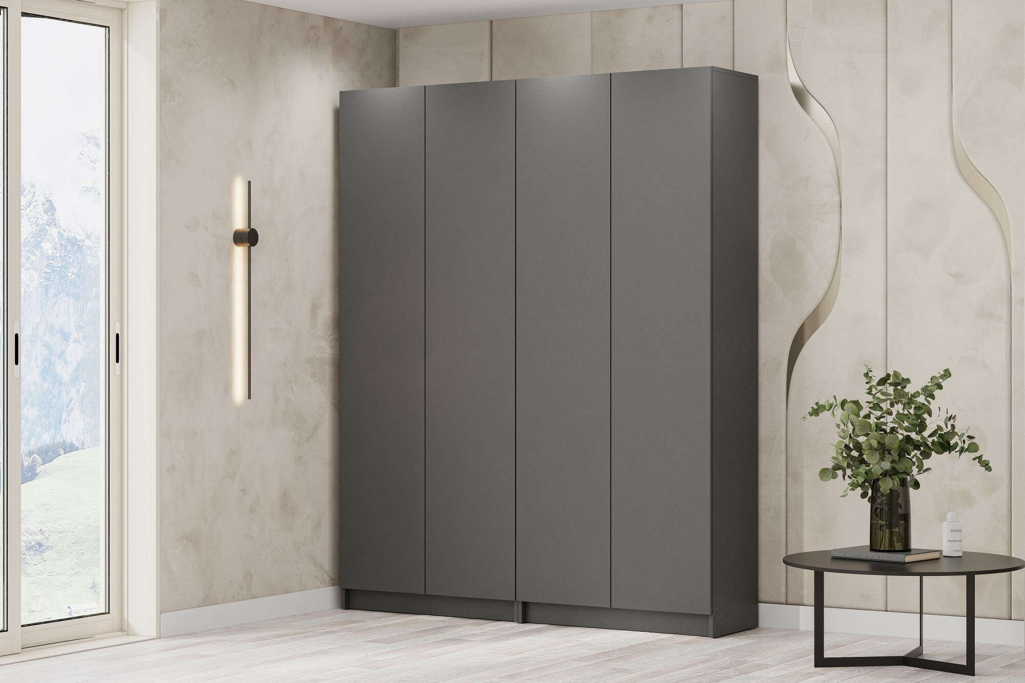 Модульная система Бали, Графит серый. Комплект 1