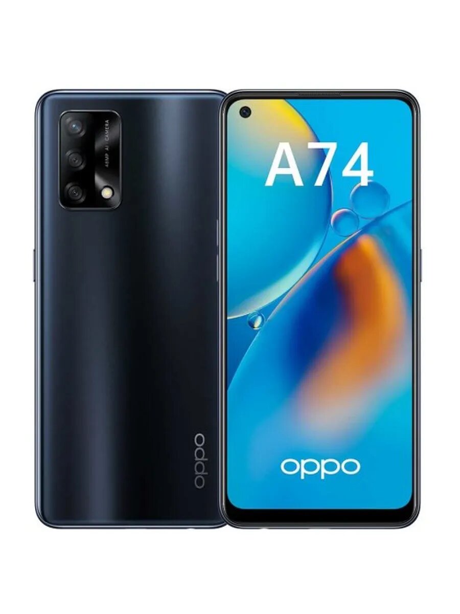 6.43" A74 CPH2219 6944284685727 LTE 4+128 ГБ черный РСТ