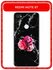 Чехол на Xiaomi Redmi Note 8T / Сяоми Редми Нот 8Т с принтом "Букет на черном мр...