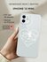 Чехол на Apple iPhone 12 mini / Айфон 12 Мини с принтом "Влюблённые котики рисун...