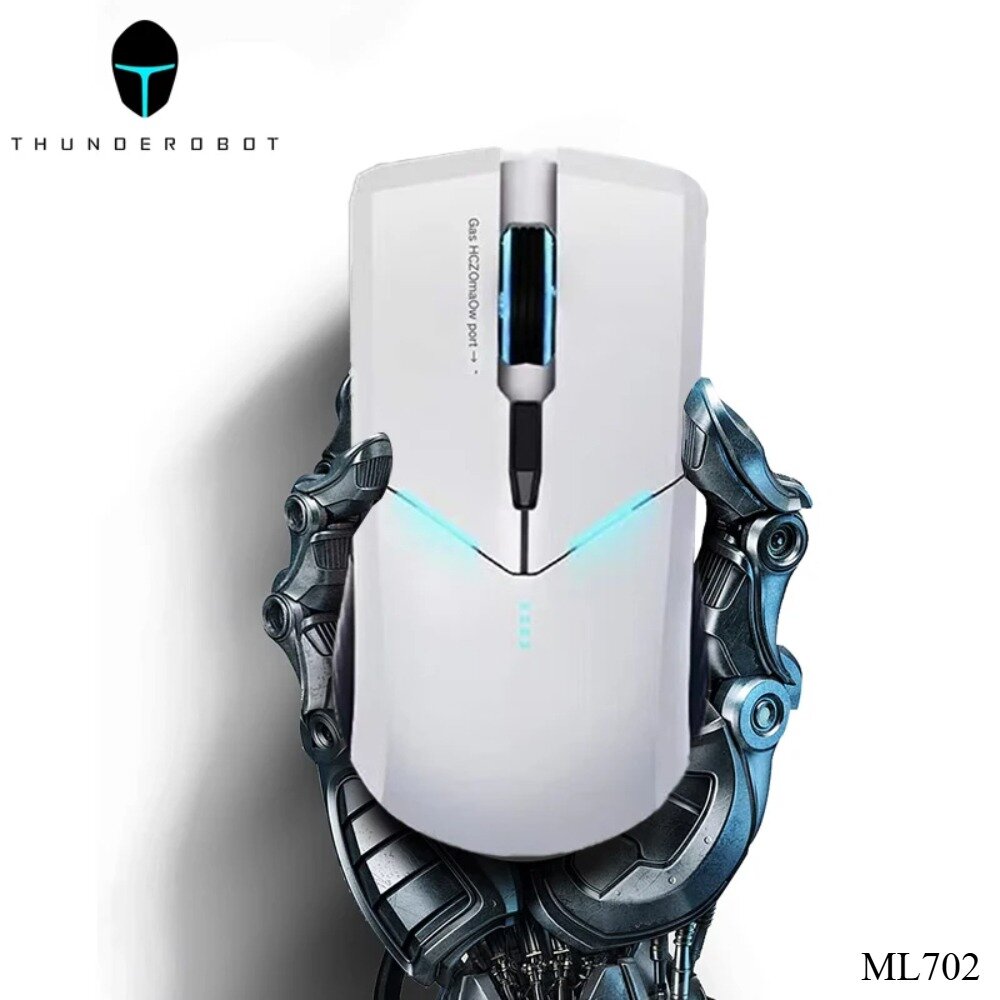ThundeRobot ML702 2.4G Wired Dual Mode Mouse Беспроводная Мышь С Разрешением 8000 Точек На Дюйм Для Игр И Офиса