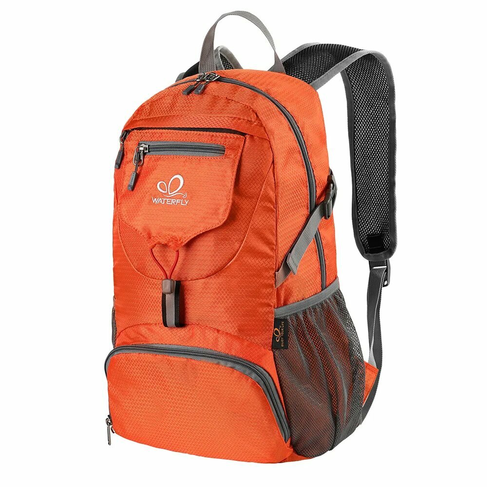 Оранжевый складной рюкзак WATERFLY 20 л