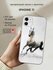 Силиконовый чехол на Apple iPhone 11 / Айфон 11 с принтом "Лошадь лес"