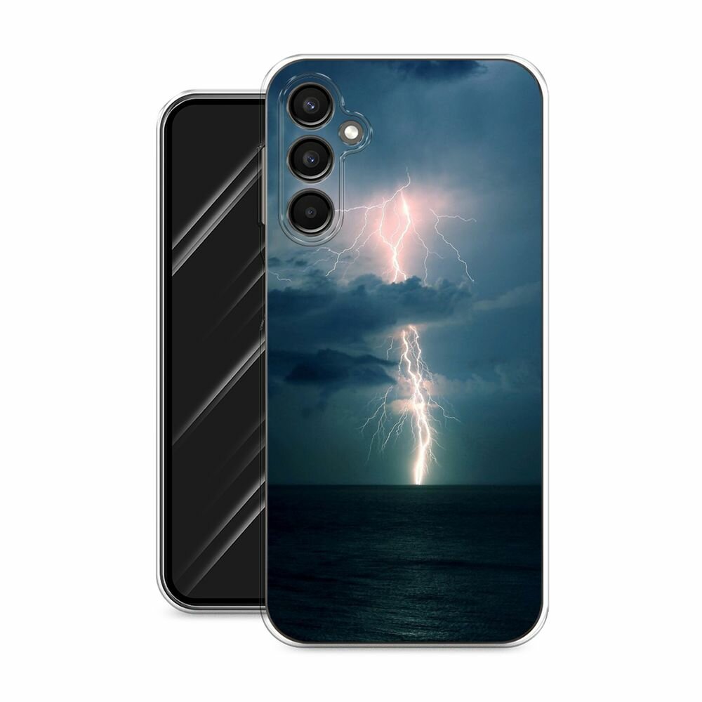 Чехол на Samsung Galaxy A24 / Самсунг Галакси A24 с принтом "Молния 1" — фото 1