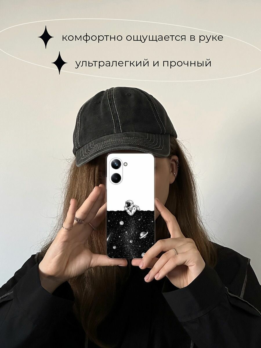 Чехол на Realme 10 Pro / Реалми 10 Про с принтом "Космический сон" — фото 1