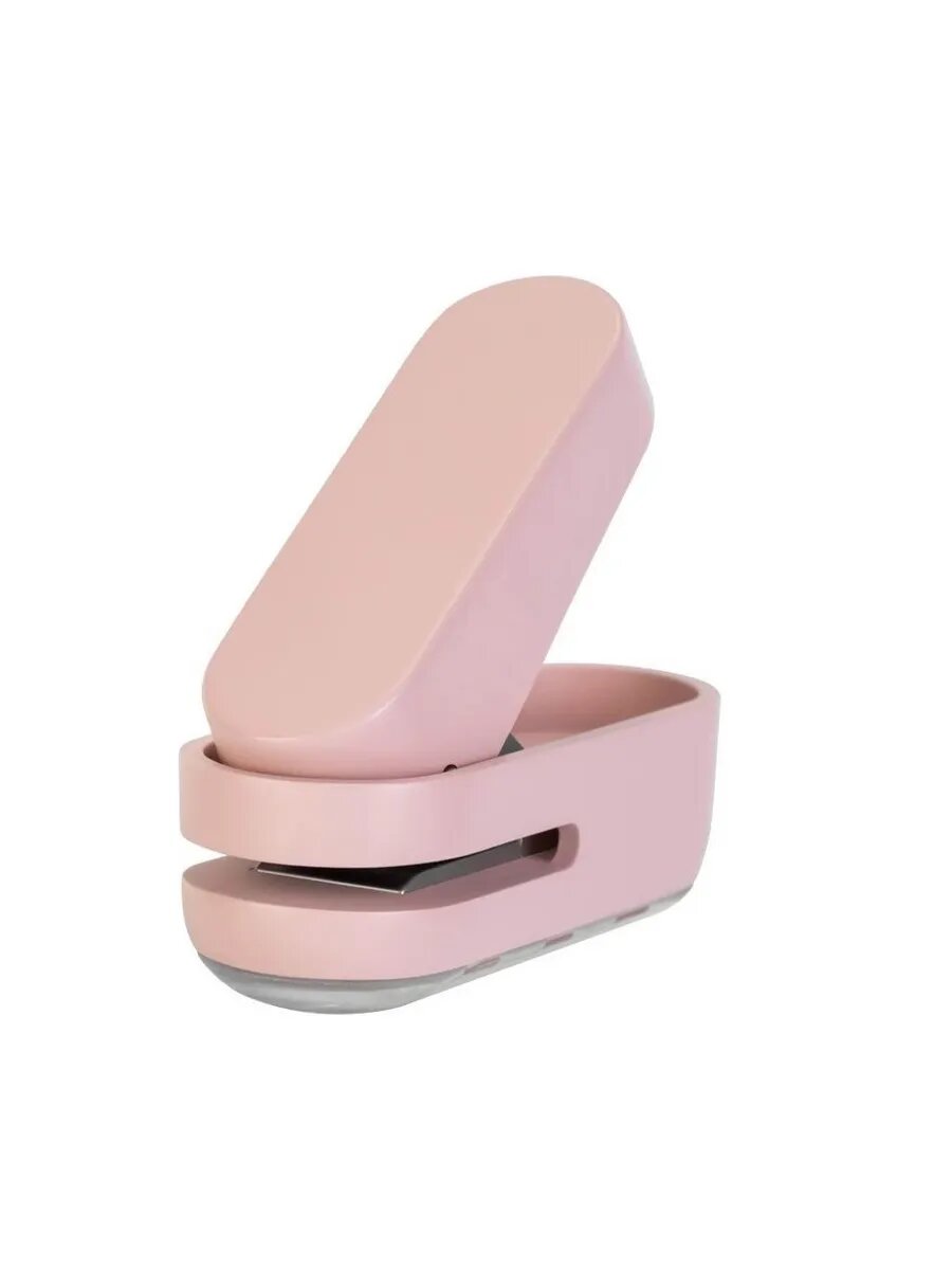 Дырокол NS088pink макс:10лист. пластик розовый отв:1