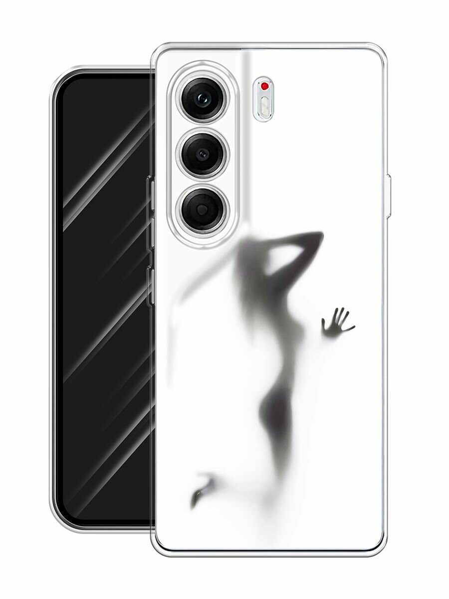 Чехол на Tecno Camon 40 Pro / Текно Камон 40 Про с принтом "Стекло в душе" — фото 1