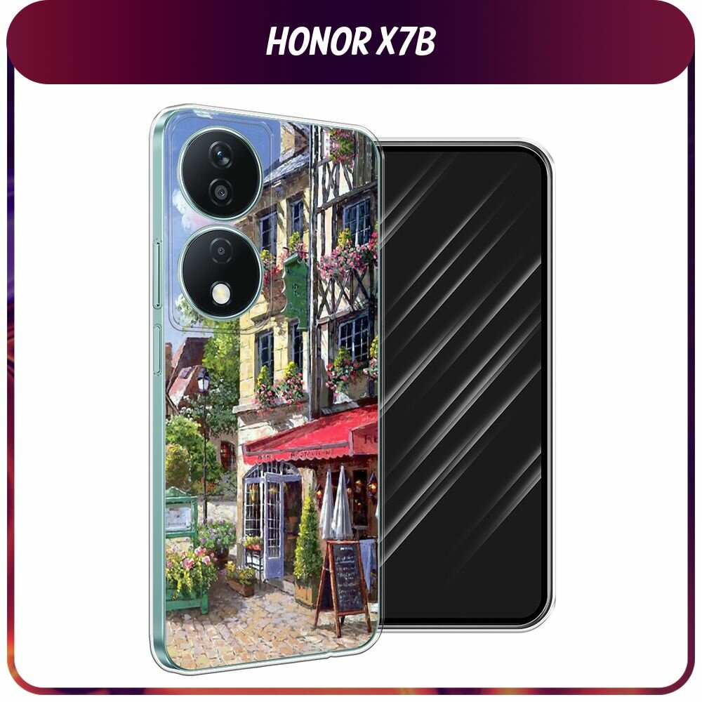Чехол на Honor X7B/90 Smart / Хонор X7B/90 Смарт с принтом "Старая улица"