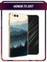 Силиконовый чехол на Honor 7X / Хонор 7Х с принтом "Туманные горы"