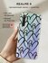 Чехол на Realme 6 / Реалми 6 с принтом "Hearts doodle black 1"