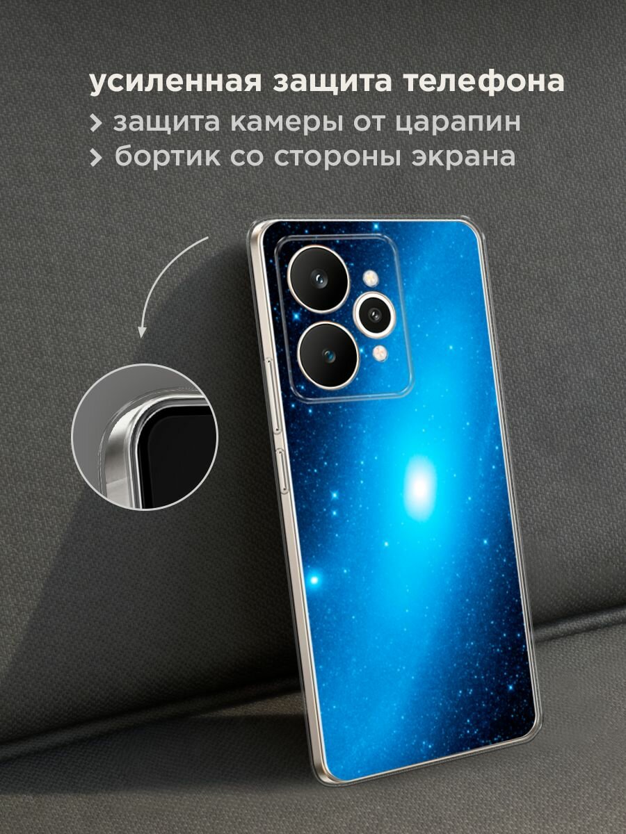 Силиконовый чехол на Realme 15 / Реалми 15 с принтом "Космос 1" — фото 1
