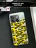 Чехол на OnePlus 10T / Ван плюс 10T с принтом "Warning!", прозрачный