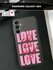Чехол на Samsung Galaxy A24 / Самсунг Галакси A24 с принтом "All we need is love...