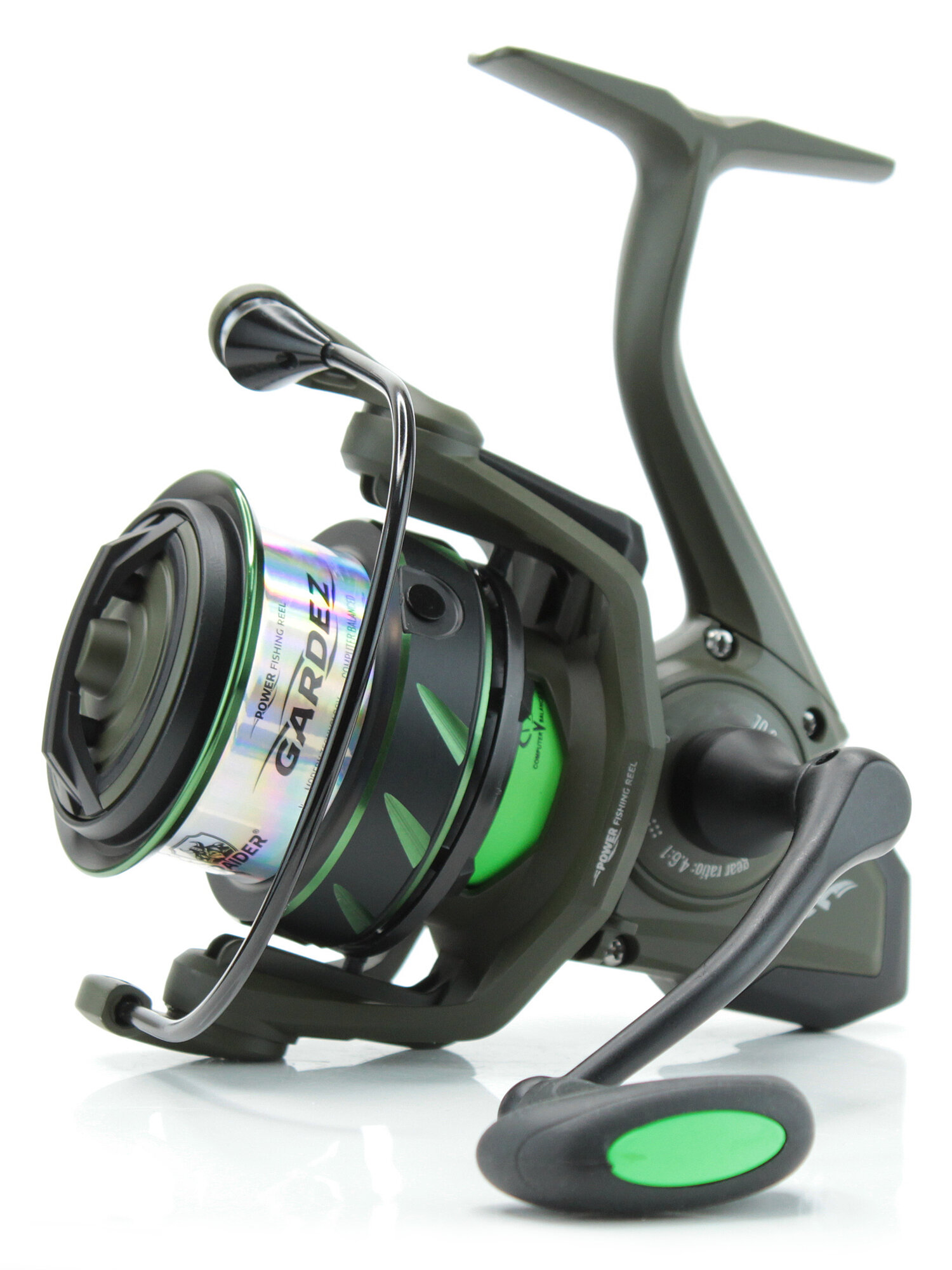 Катушка рыболовная RAIDER GARDEZ F4500 6+1подш, (4,6:1)