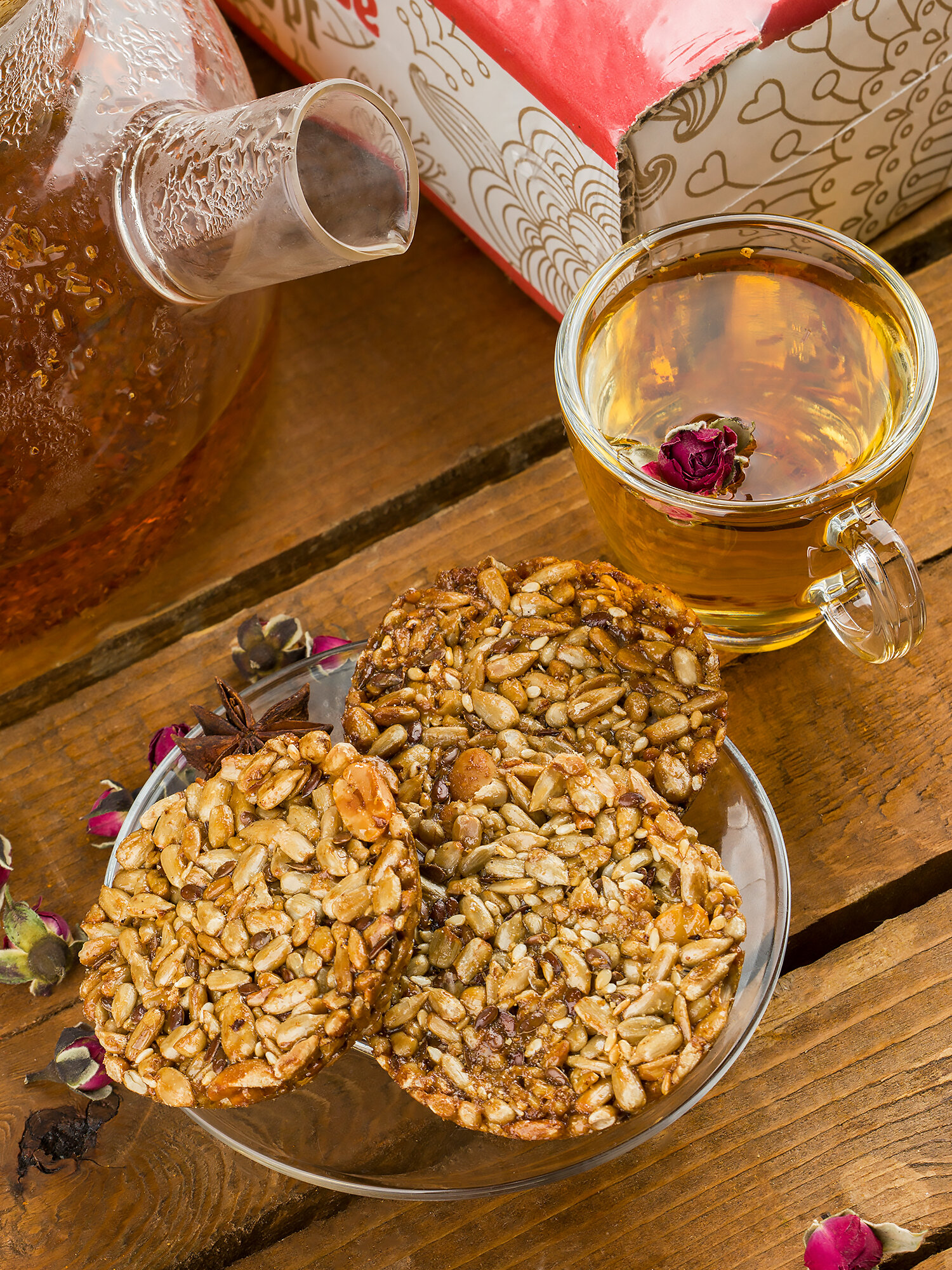 Печенье с семечками с орешками козинаки гурман 1,5 кг