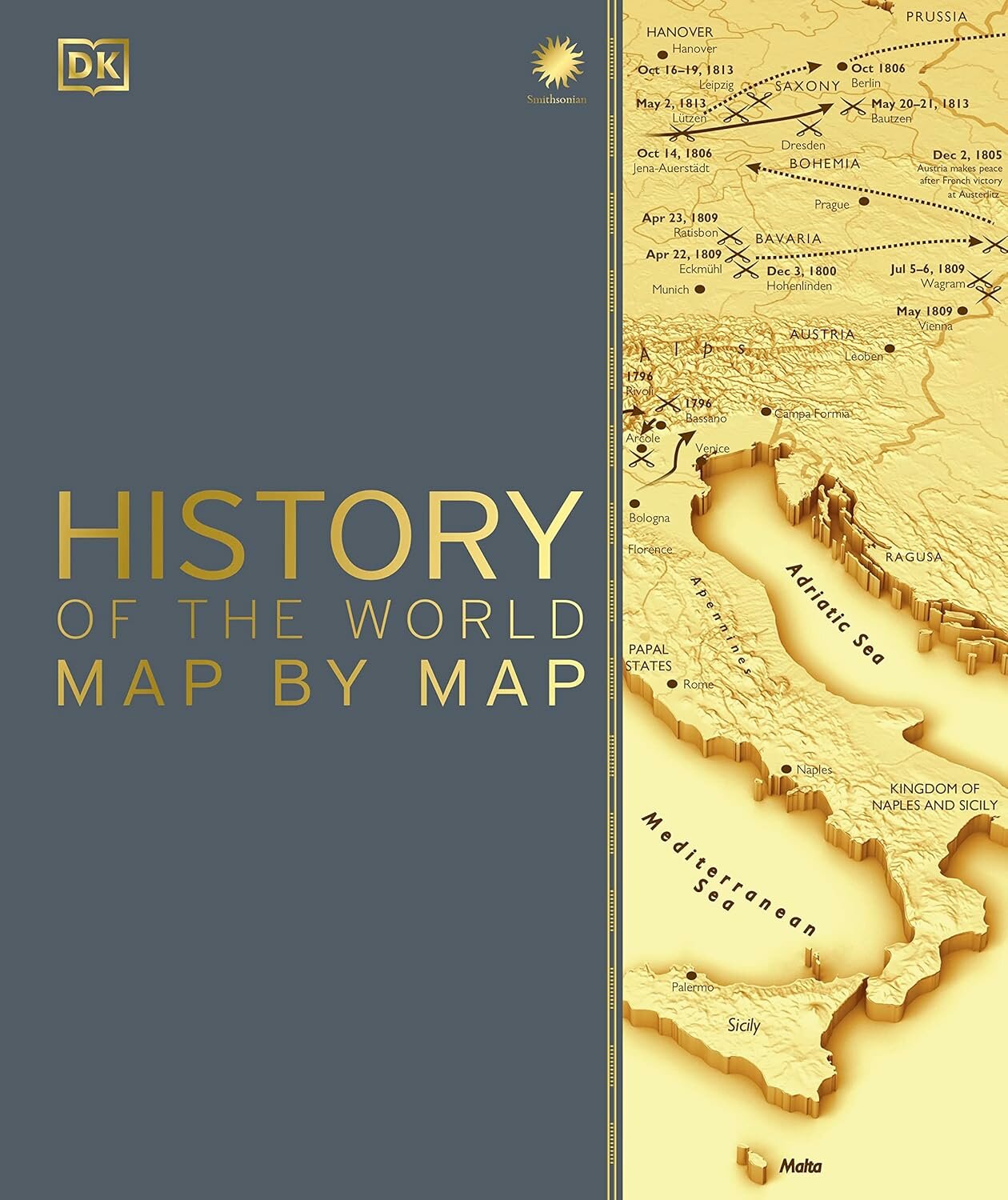 History of the World Map by Map (DK History Map by Map) by DK (Author)