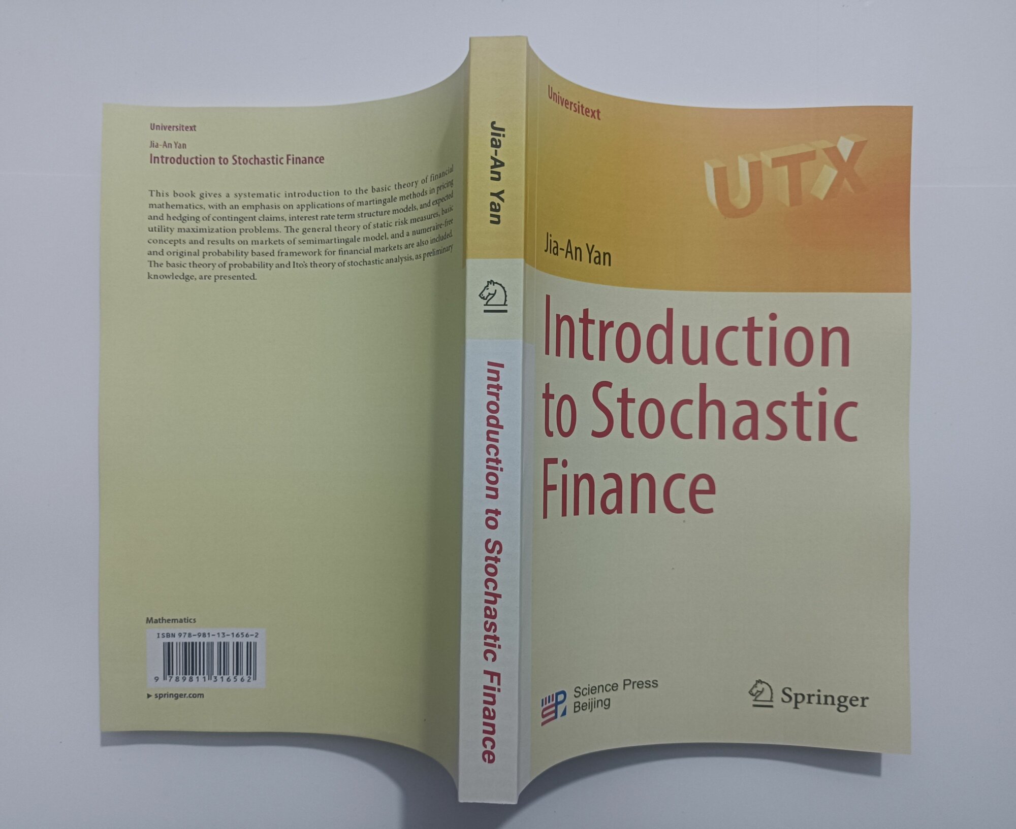 Introduction to Stochastic Finance — фото 1