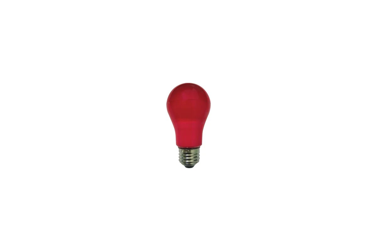 Ecola classic LED color 8,0W E27 220V Red Красная A55 360° светодиодная лампа