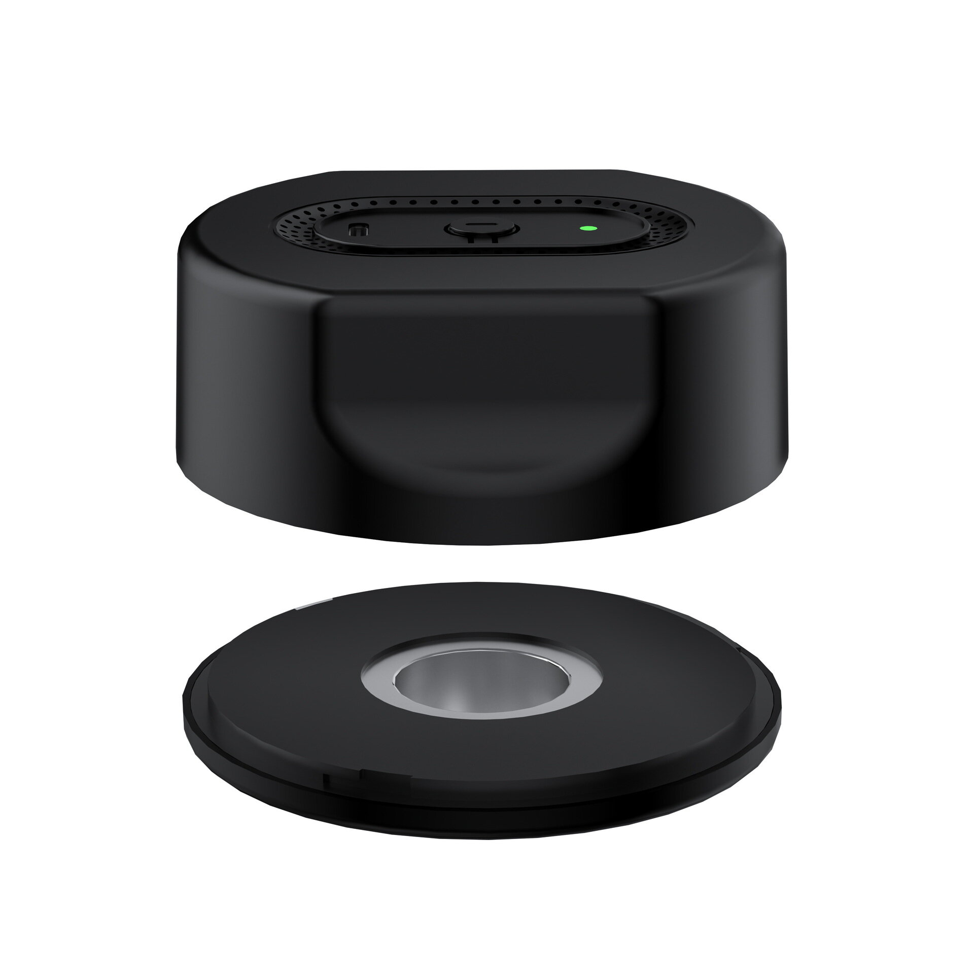 Коптильный пистолет, черный, пластик, антипригарное покрытие, 18см