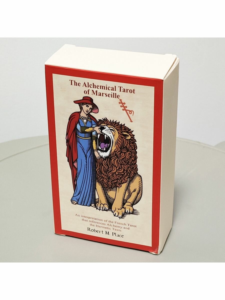 Карты Таро The Alchemical Tarot of Marseille 12*7 см 78 карт.