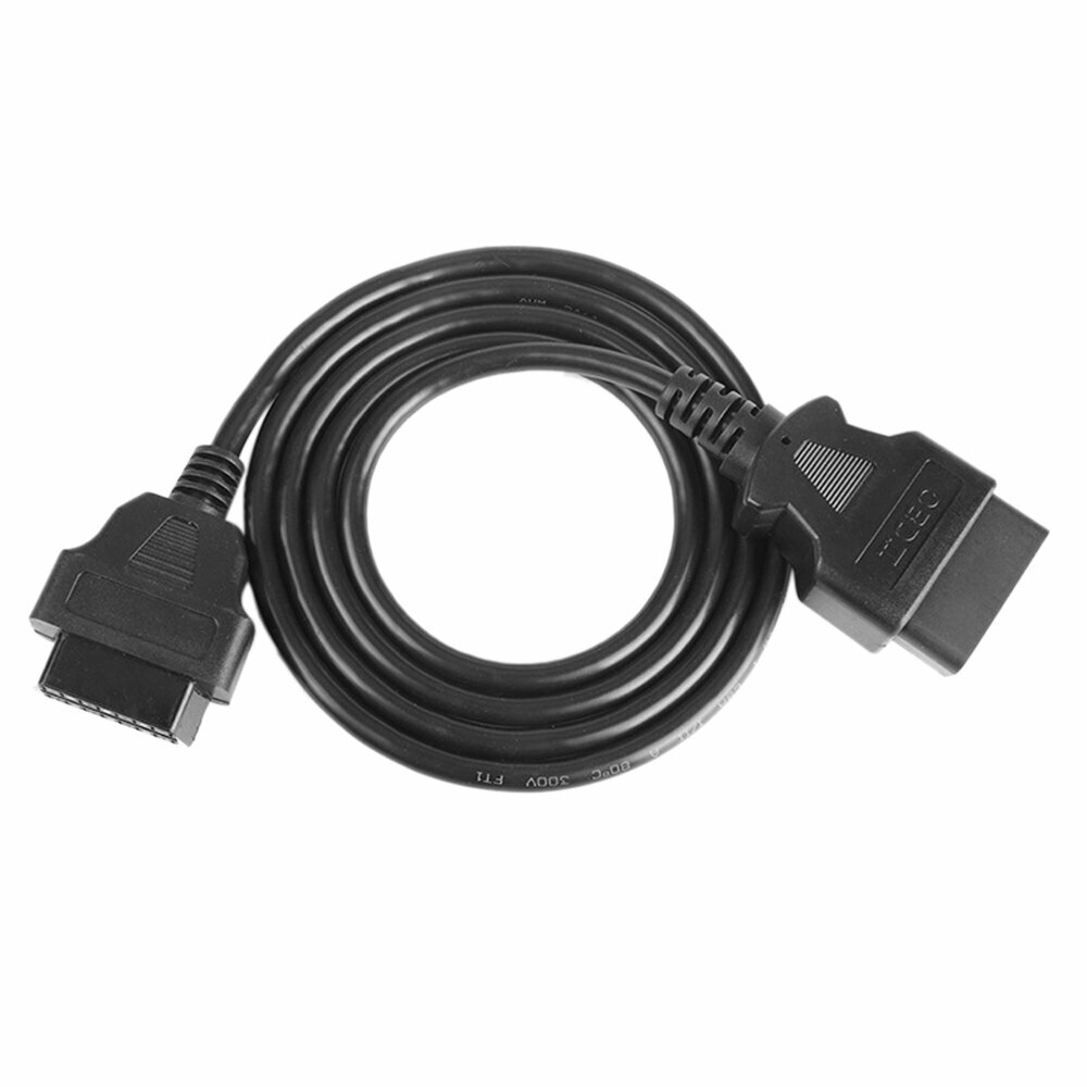 Автомобильный 16PIN II разъем папа-мама OBD удлинитель EML 327 адаптер диагностический инструмент