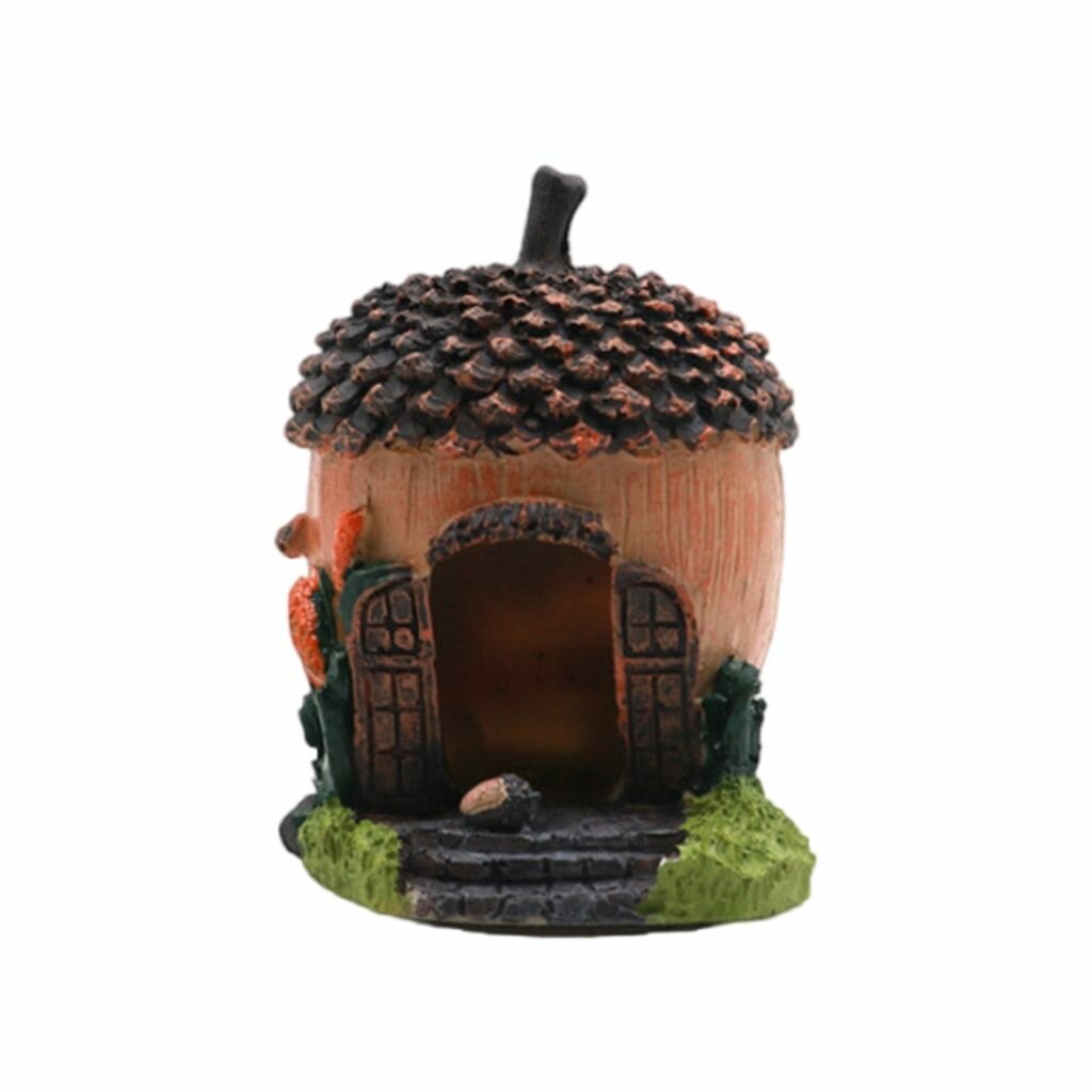 Декорация для аквариума, Грибной домик для укрытия рыб и креветок, LMC20721
