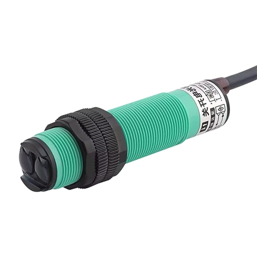 Фотоэлектрический Датчик Бесконтактный Переключатель Регулируемый Диффузный Фотоэлектрический Переключатель Оптический Датчик 3 Линии Нормально Разомкнуты