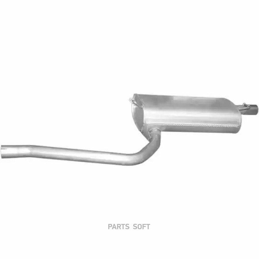 Глушитель задн часть TOYOTA: AVENSIS 1.6I/1.8/2.0 16V KOMBI 97-00 от официального дистрибьютора, POLMOSTROW, артикул 26324