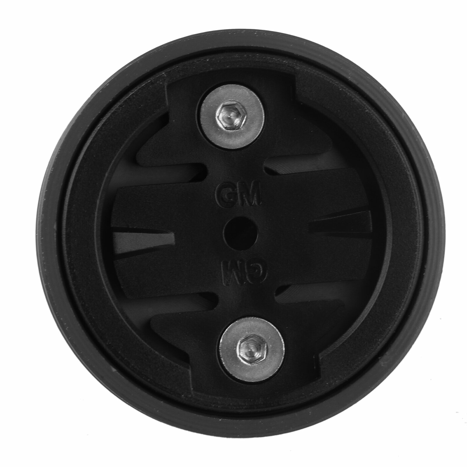 Прочное крепление для компьютера Garmin из алюминиевого сплава с фиксированным выносом руля, черное