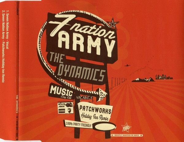 The Dynamics. 7 Nation Army (Single, Germany, Groove Attack Productions, GAP 108-2PROMO, 2007, импортн. компакт-диск, Slim Case) CD