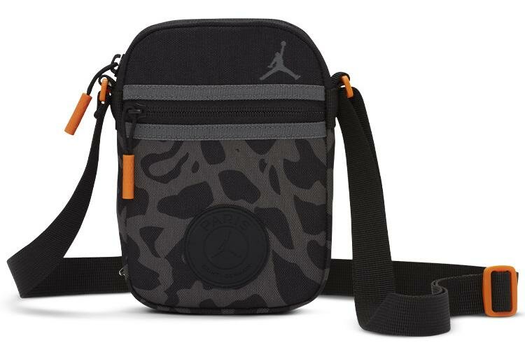 Сумка Jordan Полиэстровая сумка через плечо кроссбоди черно-серая